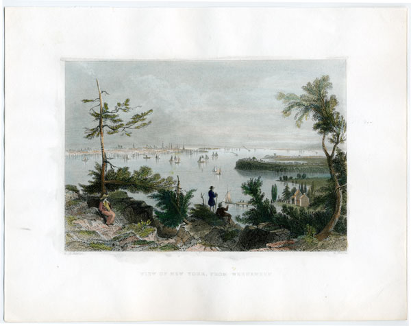 Original Genuine Antique Prints of New York